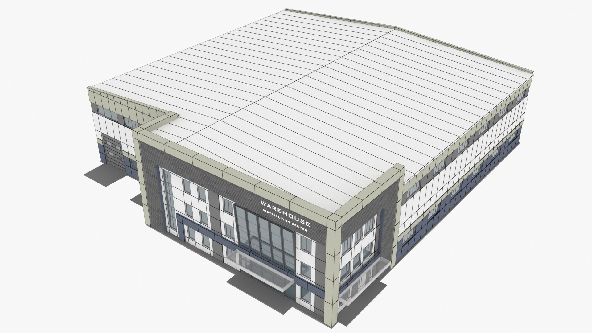 Warehouse Model - TurboSquid 1744780