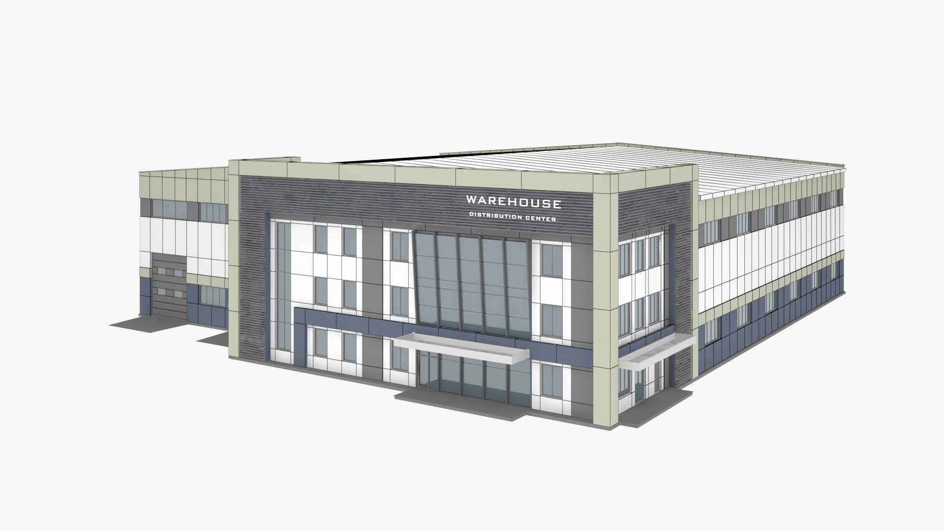 Warehouse Model - TurboSquid 1744780