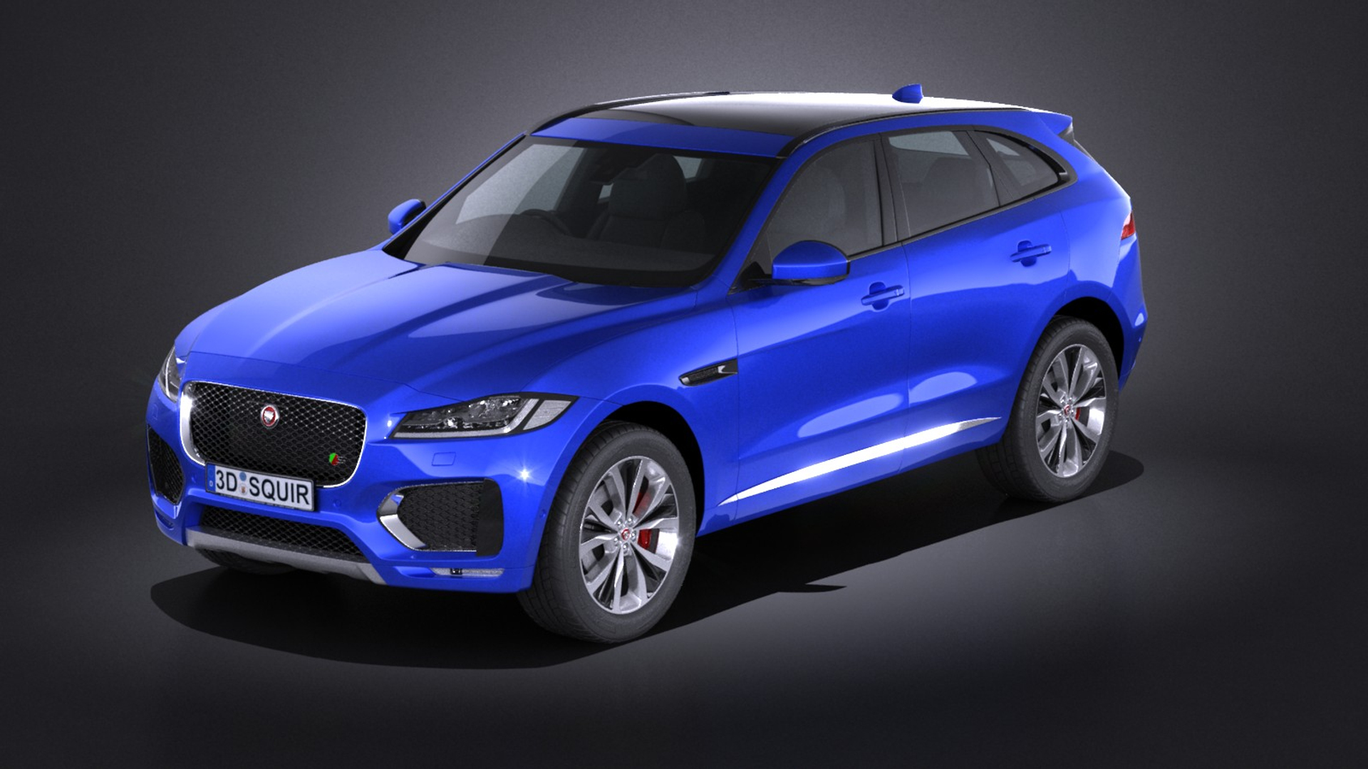 f-pace s 2017 3d model