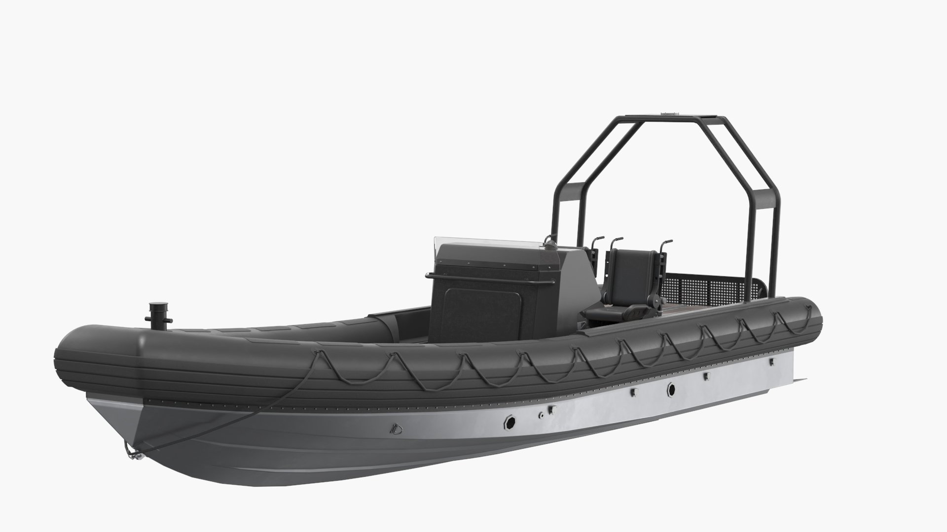 Stealth Inflatable Patrol Boat Black 3D - TurboSquid 2447795