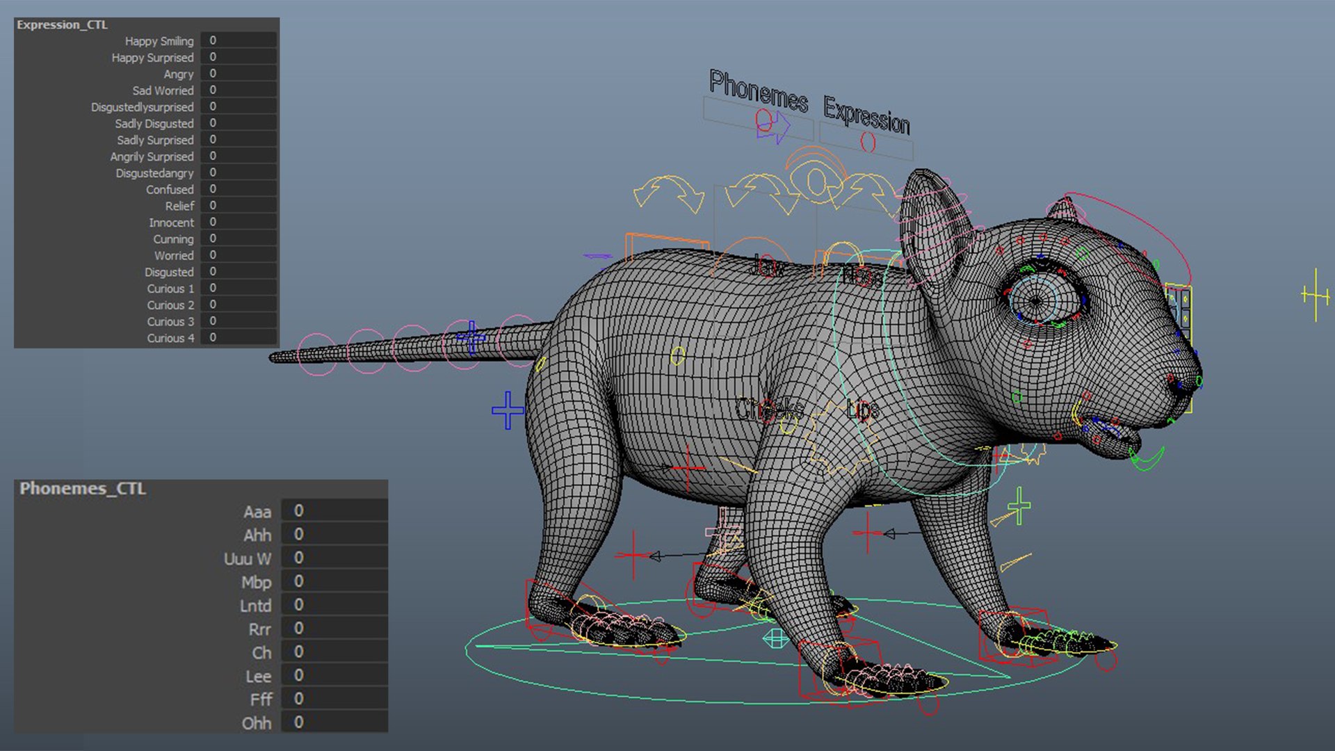 3D Squirrel FUR ANIMATED Model - TurboSquid 1963461