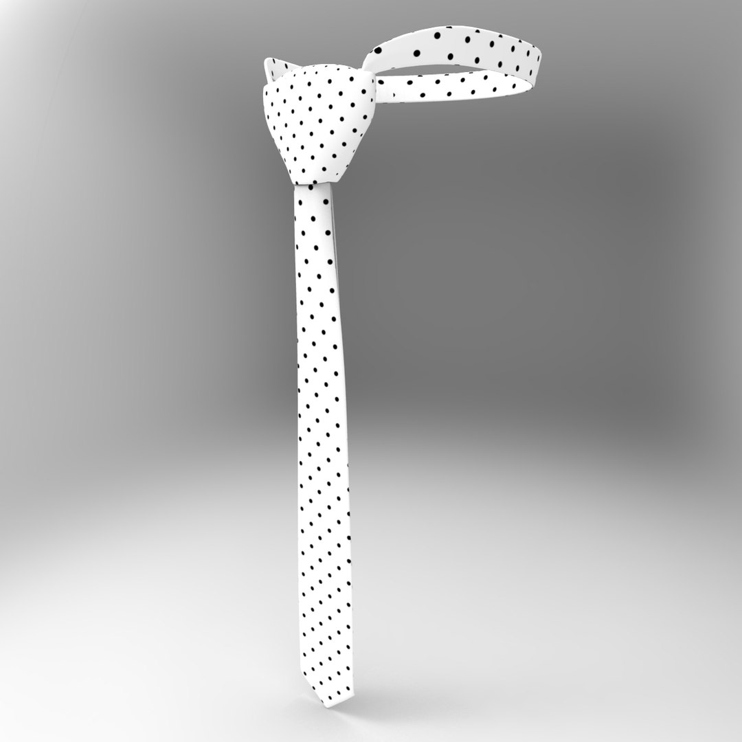 3d Tie Modelled Model