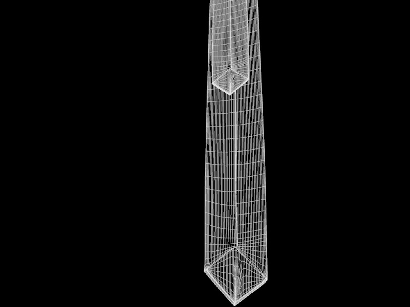 3d Tie Modelled Model