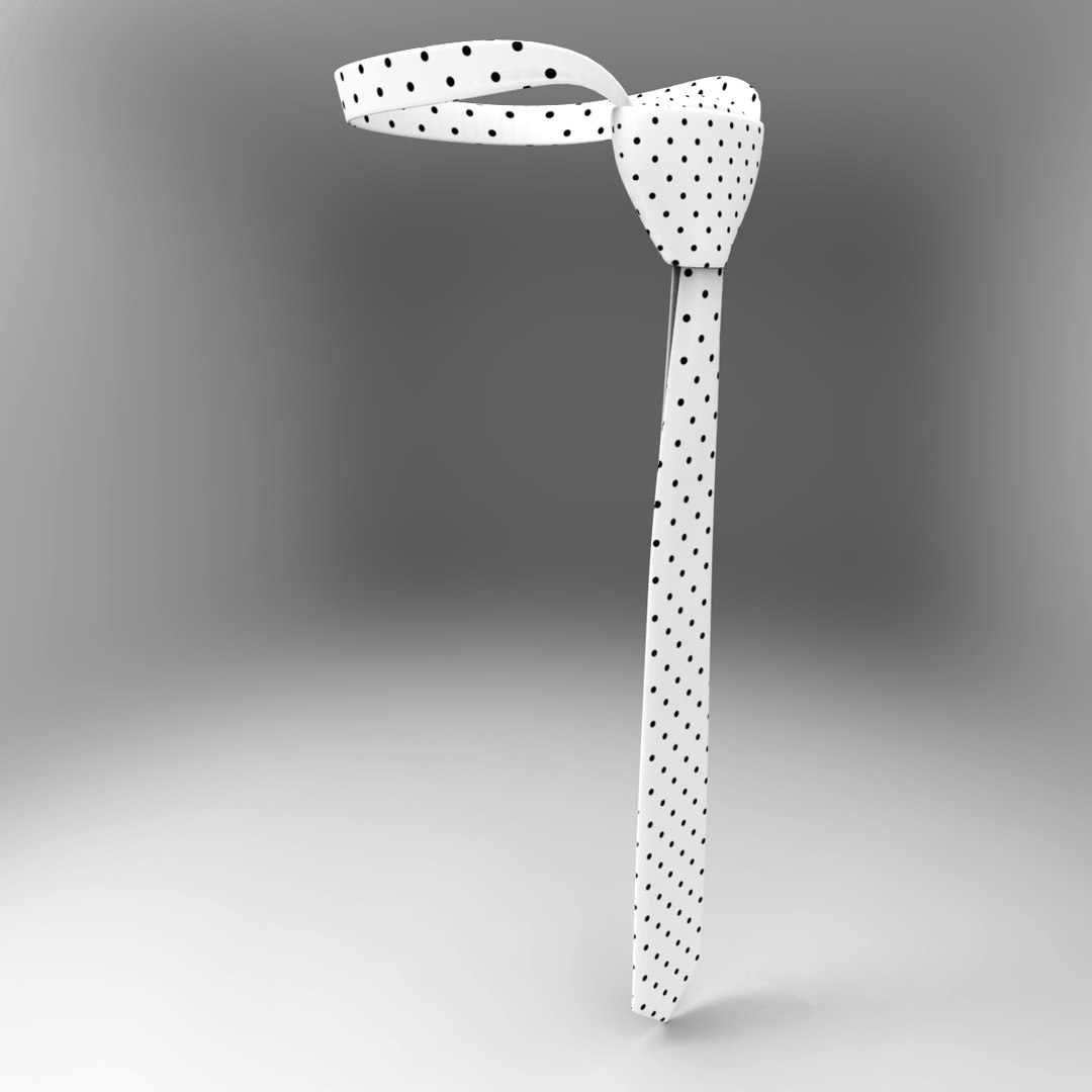 3d Tie Modelled Model