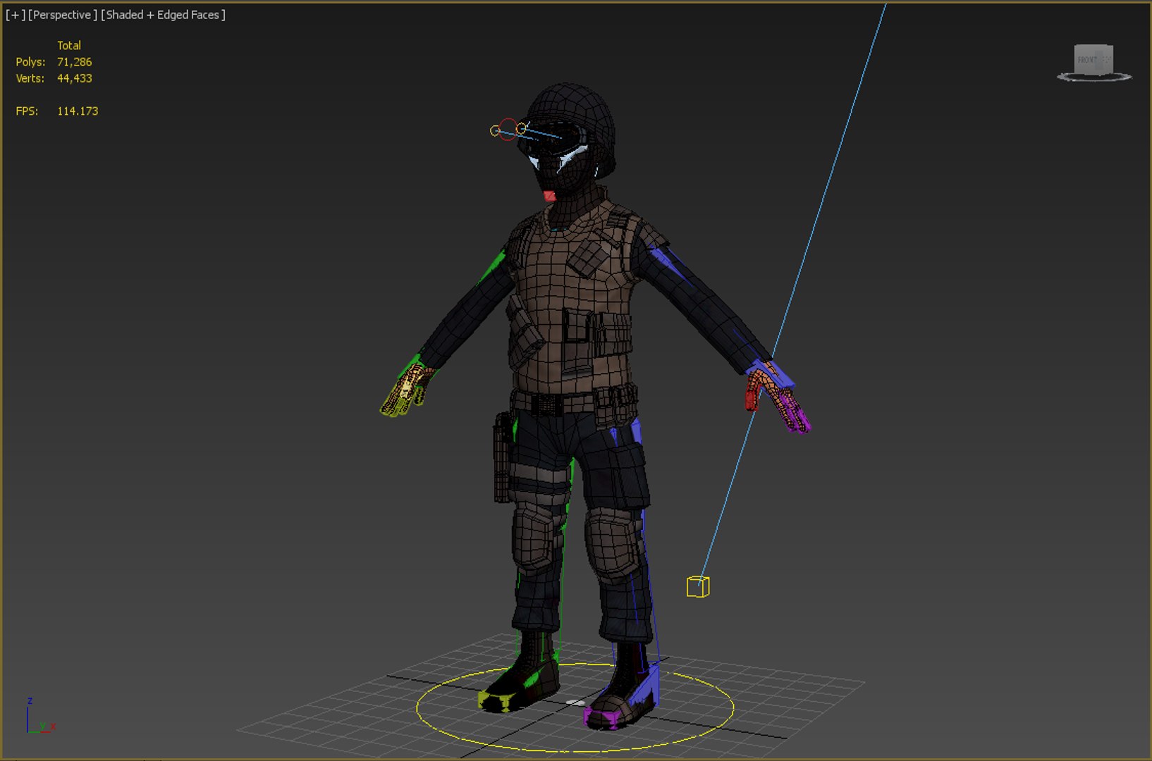 Swat Character 3D - TurboSquid 1367380