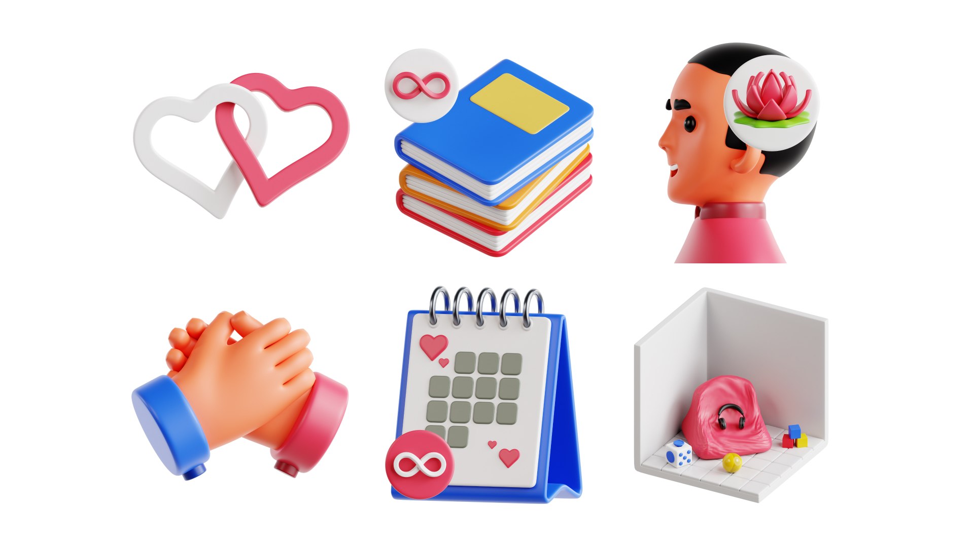 Autism Day 3D Collection 3D Model - TurboSquid 2377684