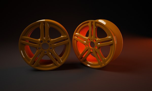 3d model wheels