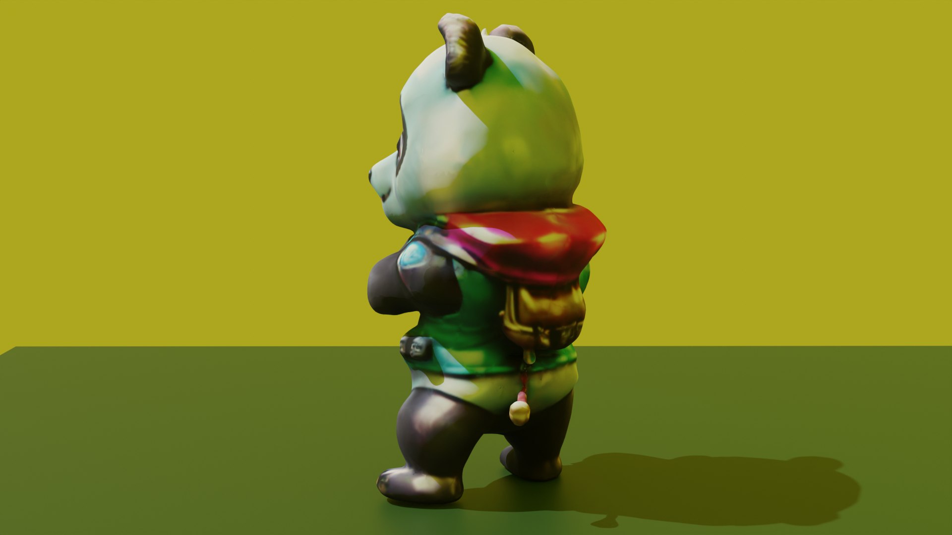 Bamboo Bandit Model - TurboSquid 2284254