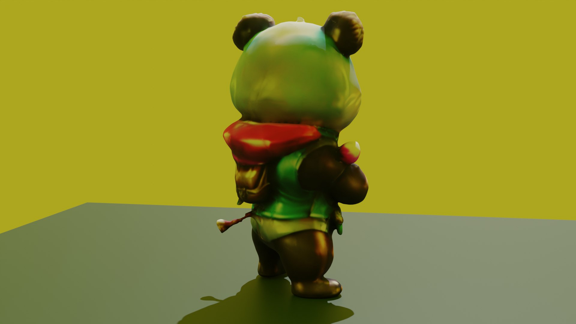 Bamboo Bandit Model - TurboSquid 2284254