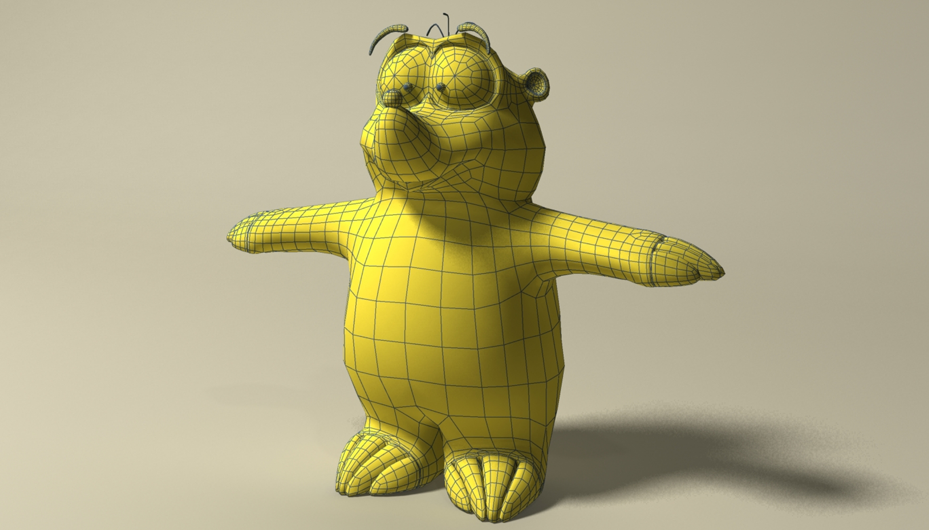 Cute Mole Rigged 3D Model - TurboSquid 1413568