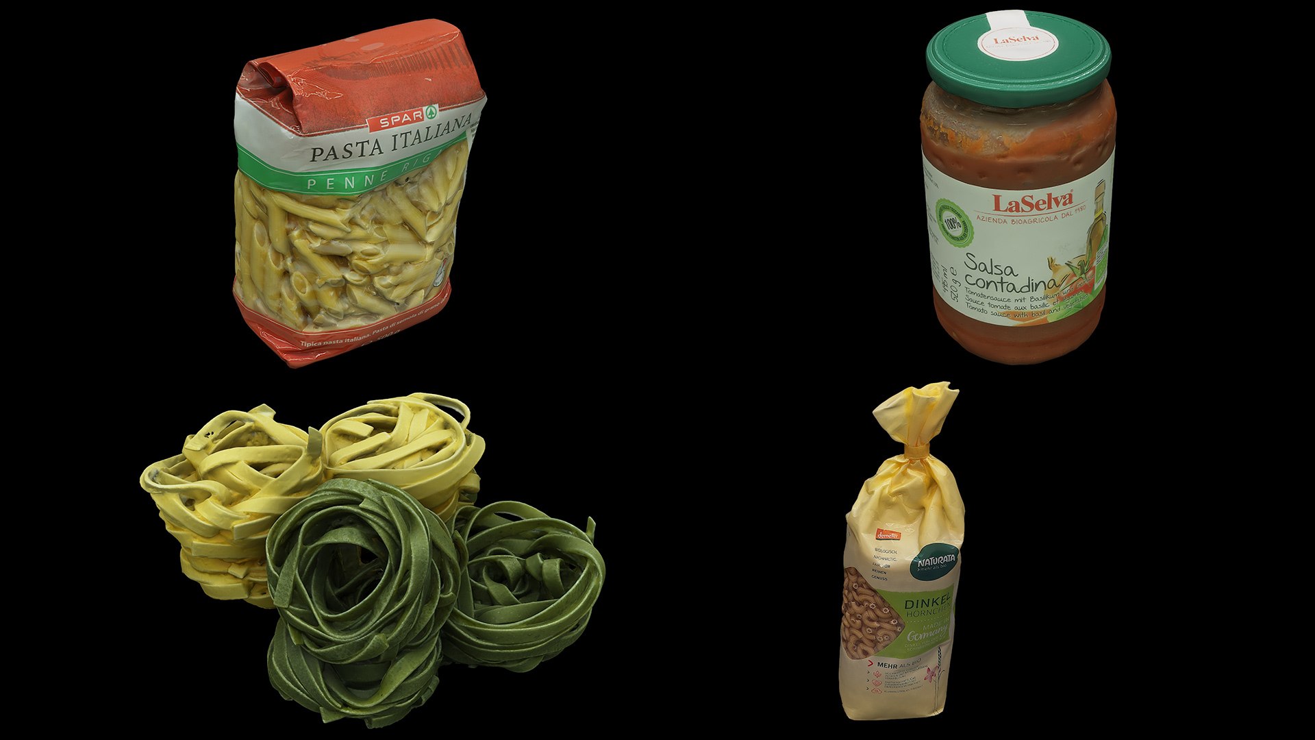 3D Pasta Collection 01 - TurboSquid 2137046
