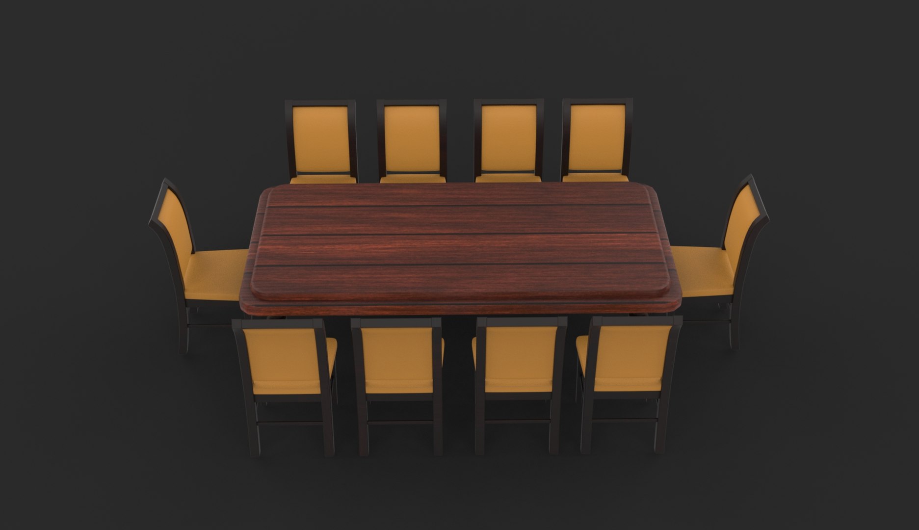 Dining Table 3D Model 3D Model - TurboSquid 2336908