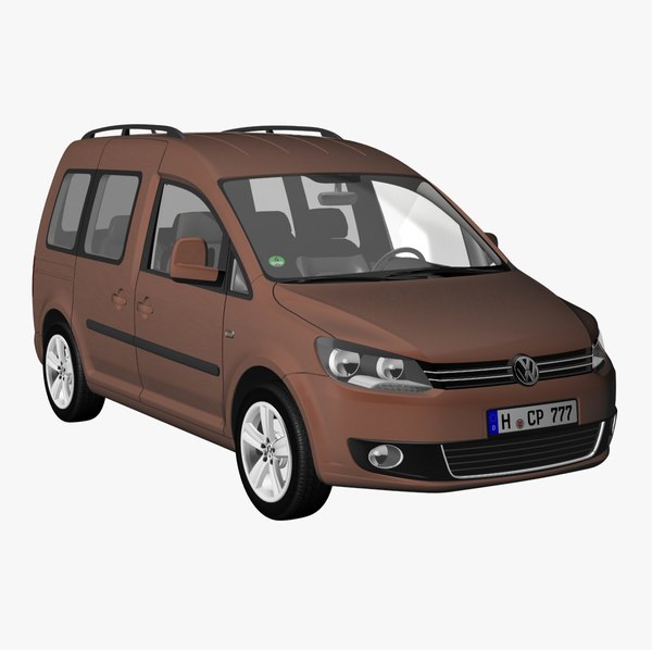 Volkswagen Caddy 3D Models for Download | TurboSquid