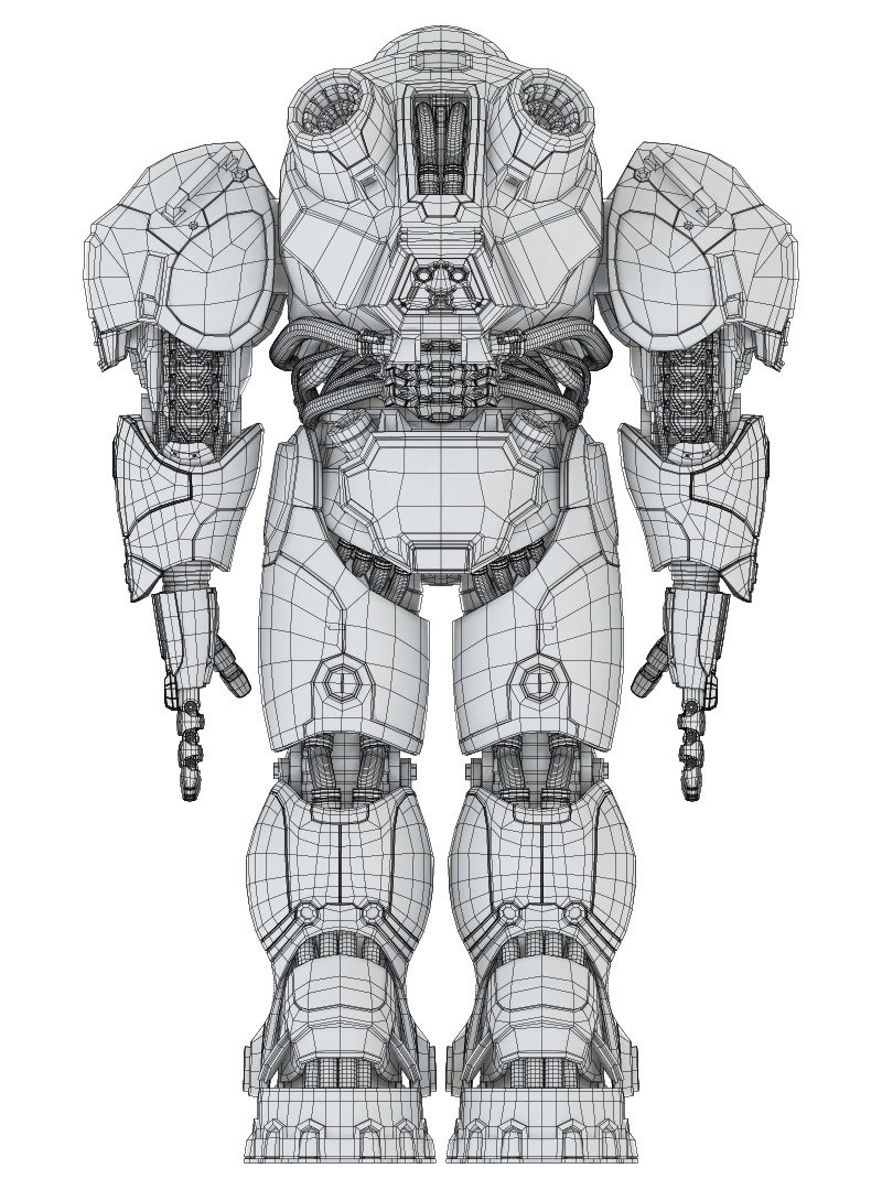3D Space Armor Model - TurboSquid 1606903