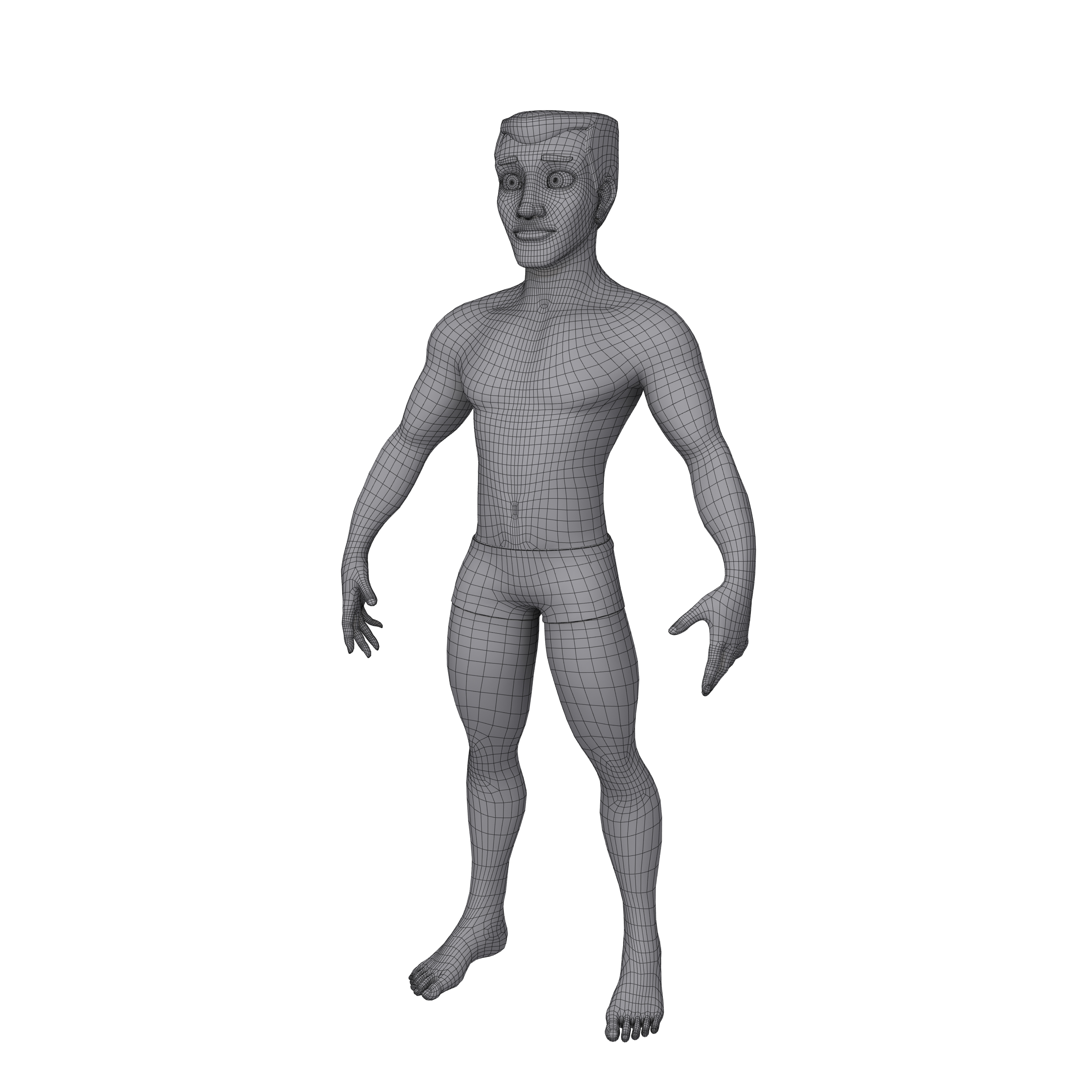 3D base mesh model - TurboSquid 1706435