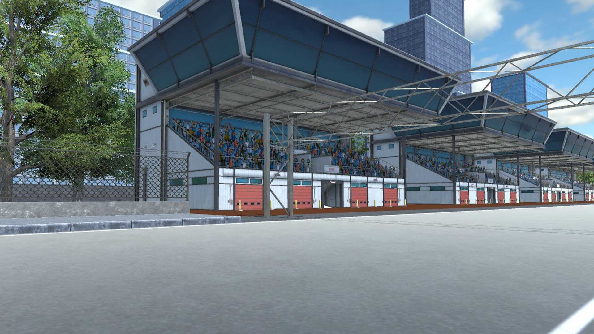 Race Track Drag Race Actions 3D Model - TurboSquid 2028851