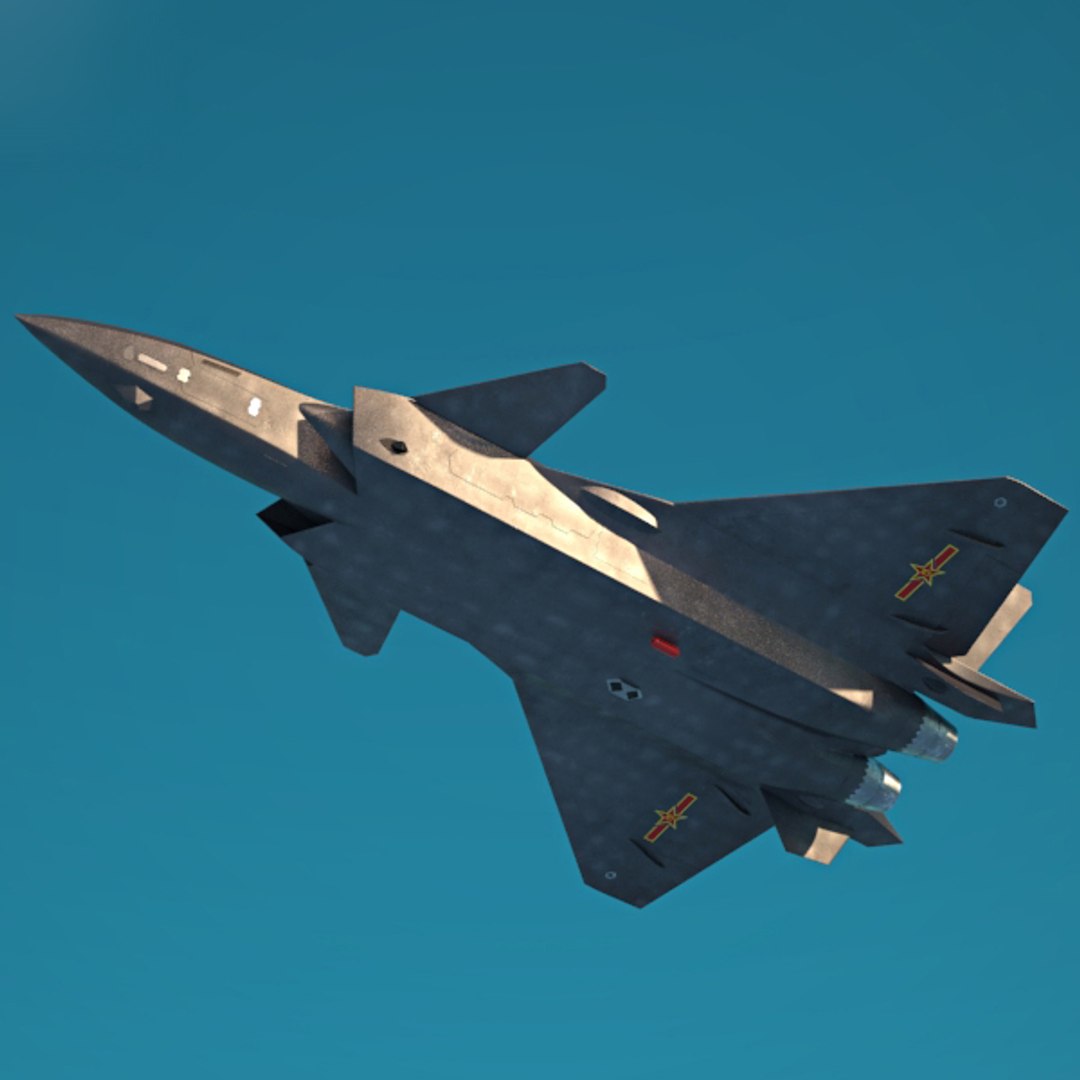 3D j-20 j 20 model - TurboSquid 1314266