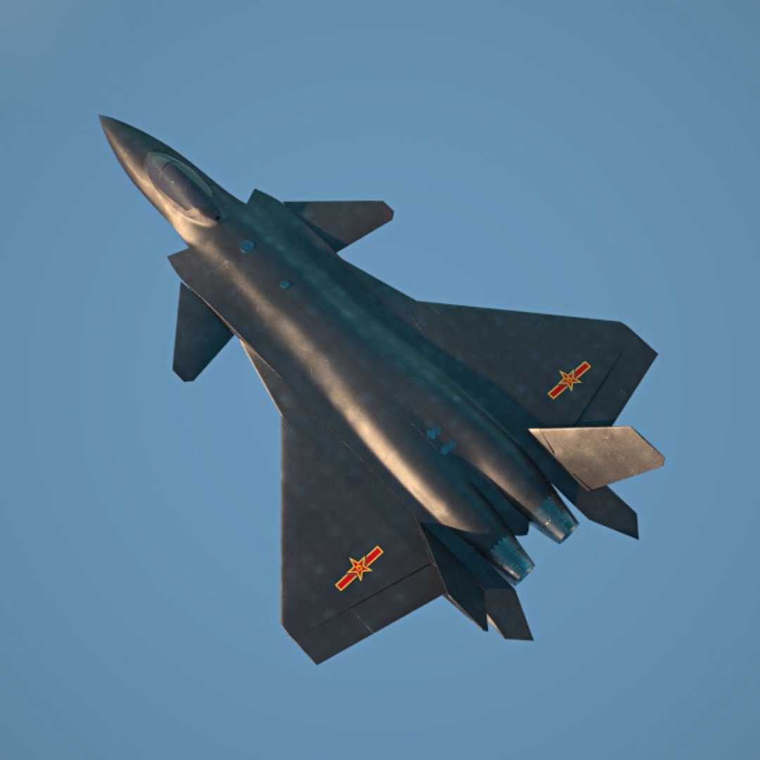 3D j-20 j 20 model - TurboSquid 1314266