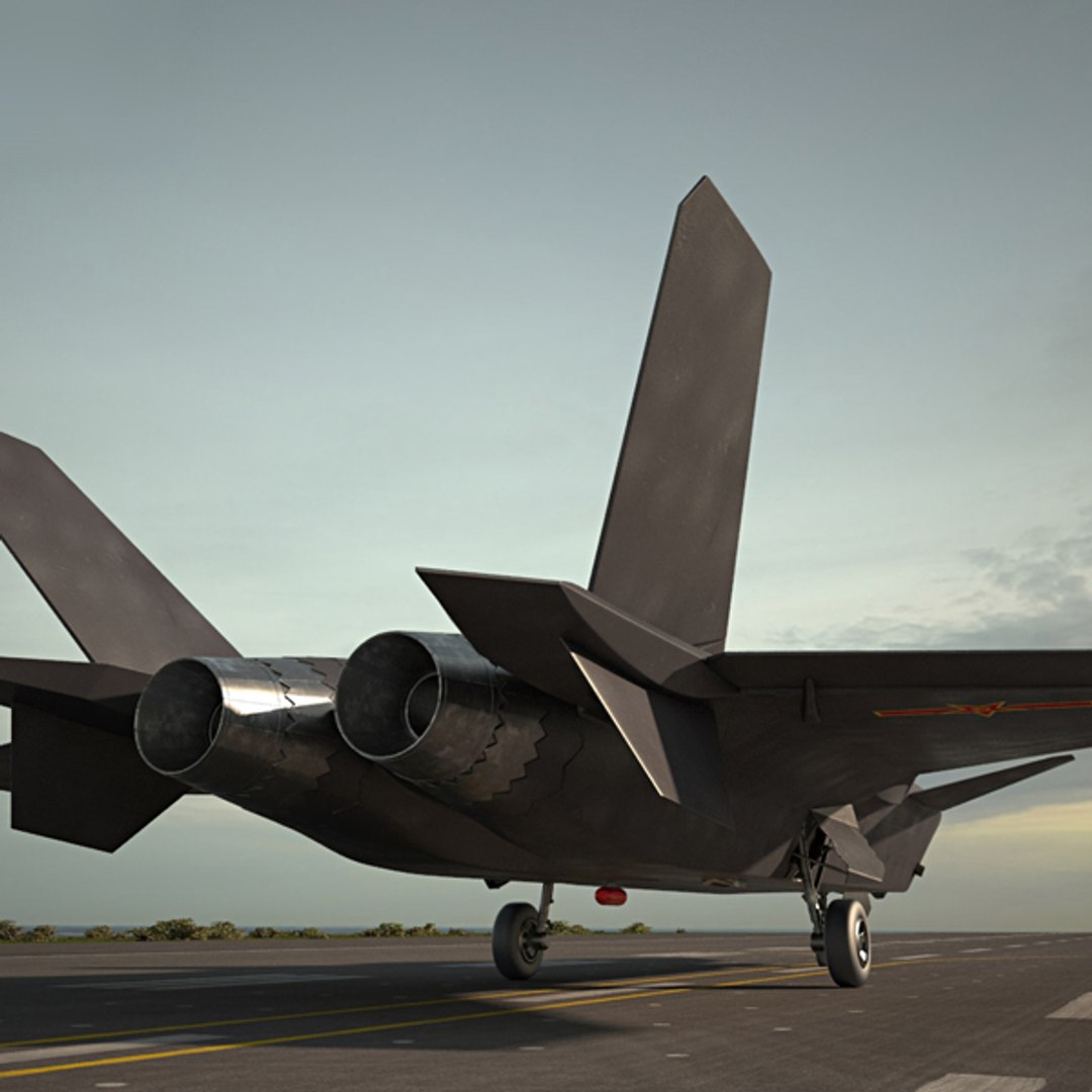 3D j-20 j 20 model - TurboSquid 1314266