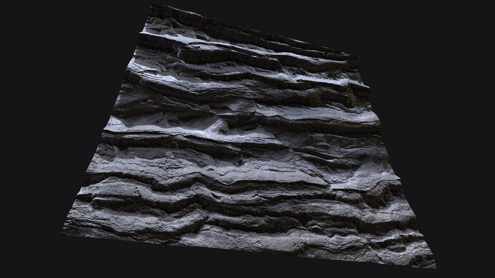 3D Tileable Rock Surface 4x4 Meters Game Ready - TurboSquid 2513528