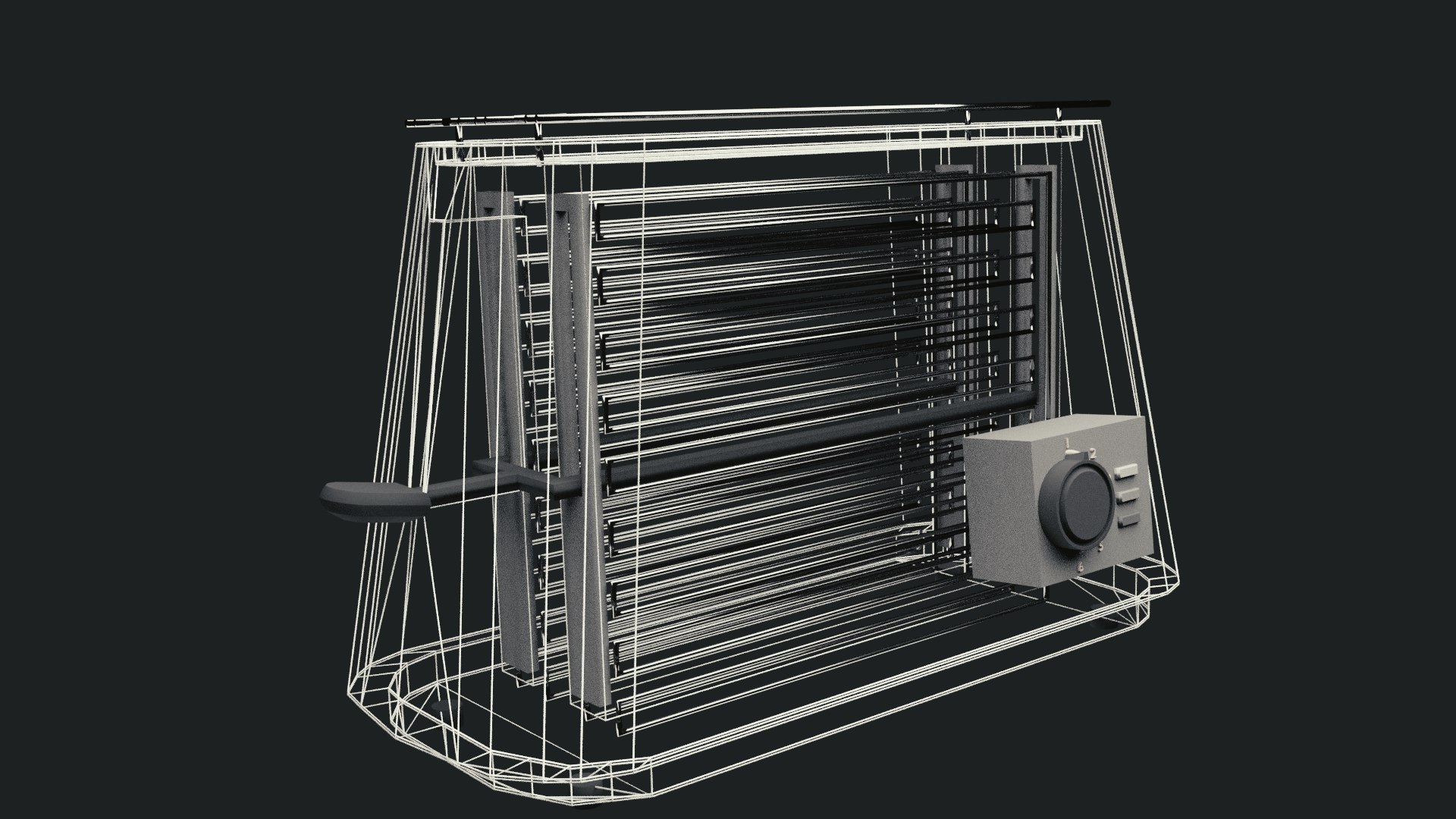 Toaster 3D model - TurboSquid 1294923