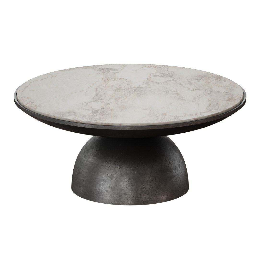 Metal Coffee Table Dev 3D Model - TurboSquid 1698347