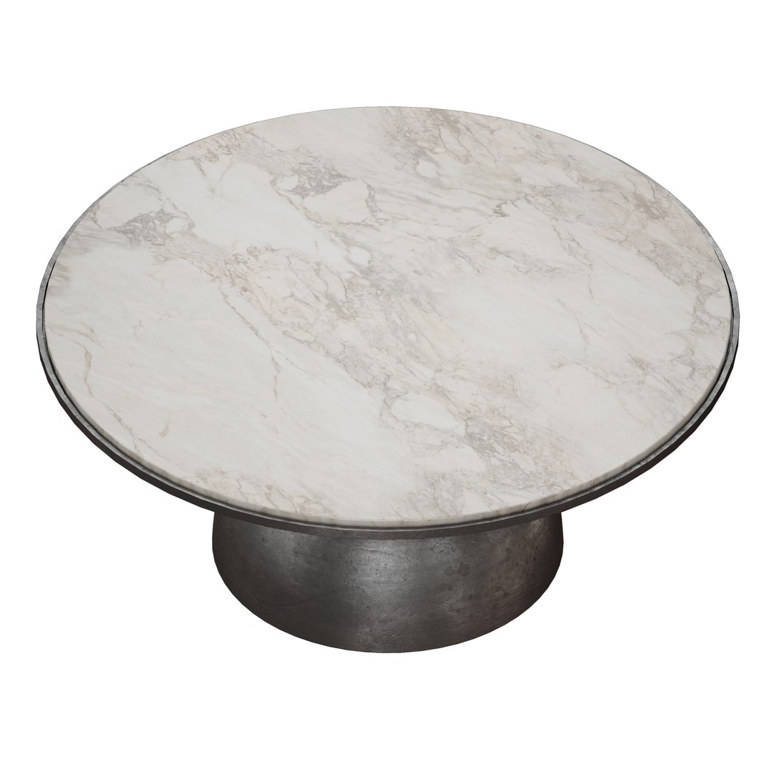 Metal Coffee Table Dev 3D Model - TurboSquid 1698347