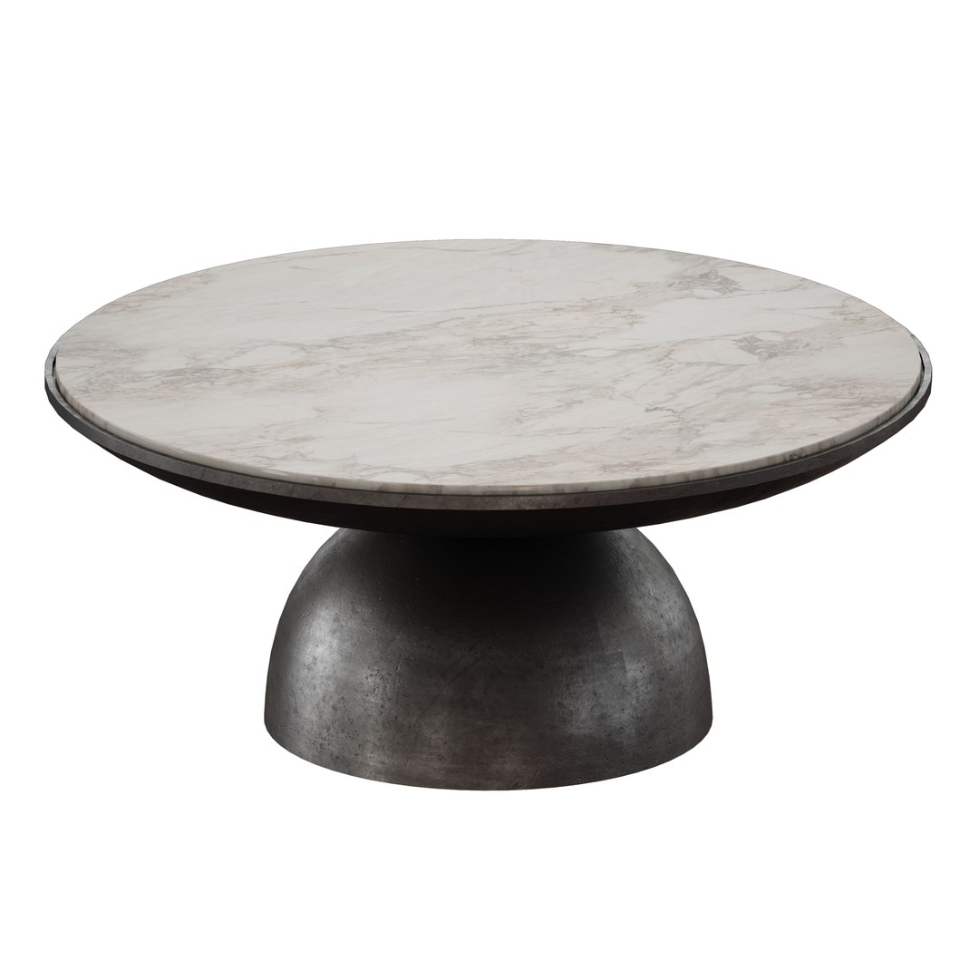 Metal Coffee Table Dev 3D Model - TurboSquid 1698347