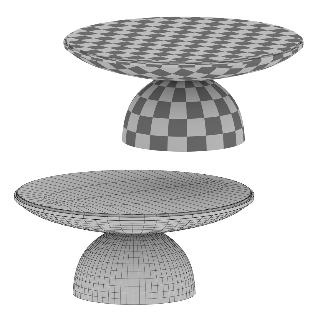 Metal Coffee Table Dev 3D Model - TurboSquid 1698347