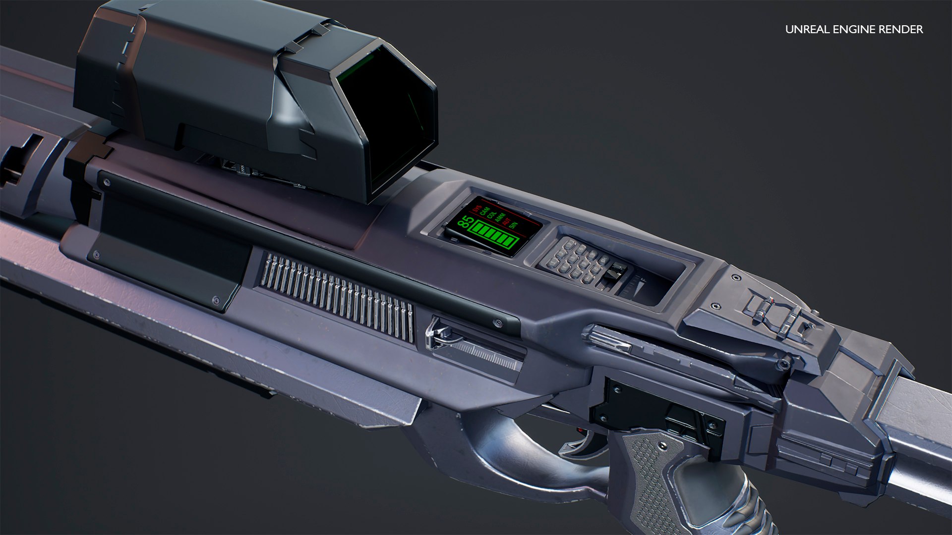 3D Assault Rifle - TurboSquid 2040038