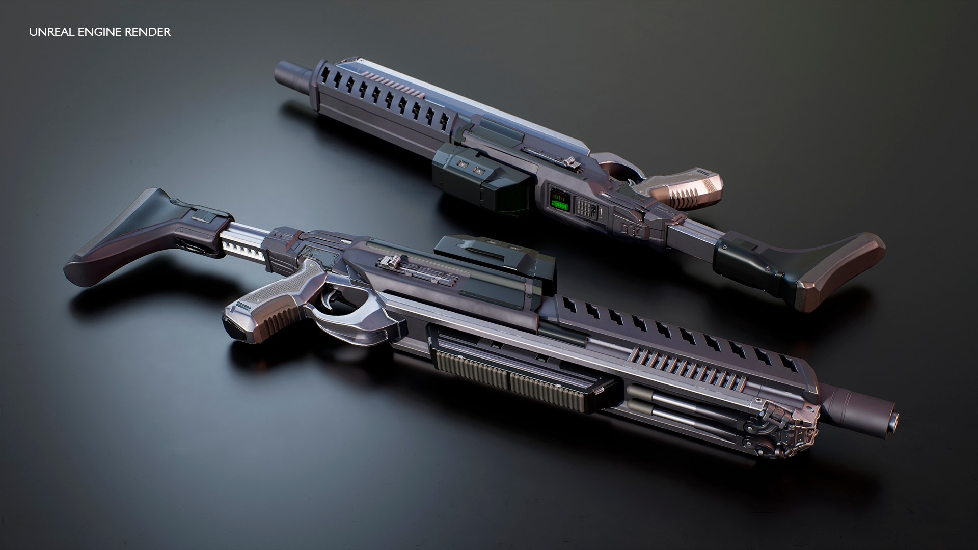 3D Assault Rifle - TurboSquid 2040038