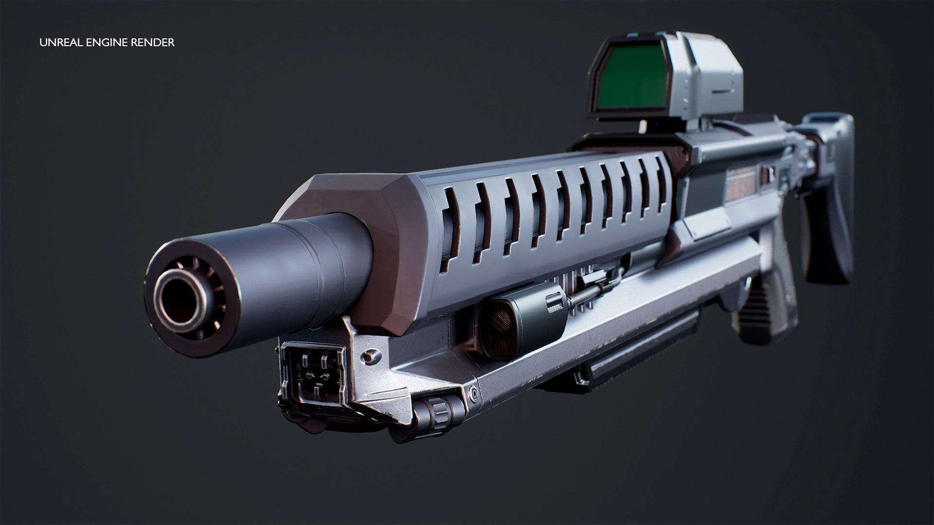 3D Assault Rifle - TurboSquid 2040038