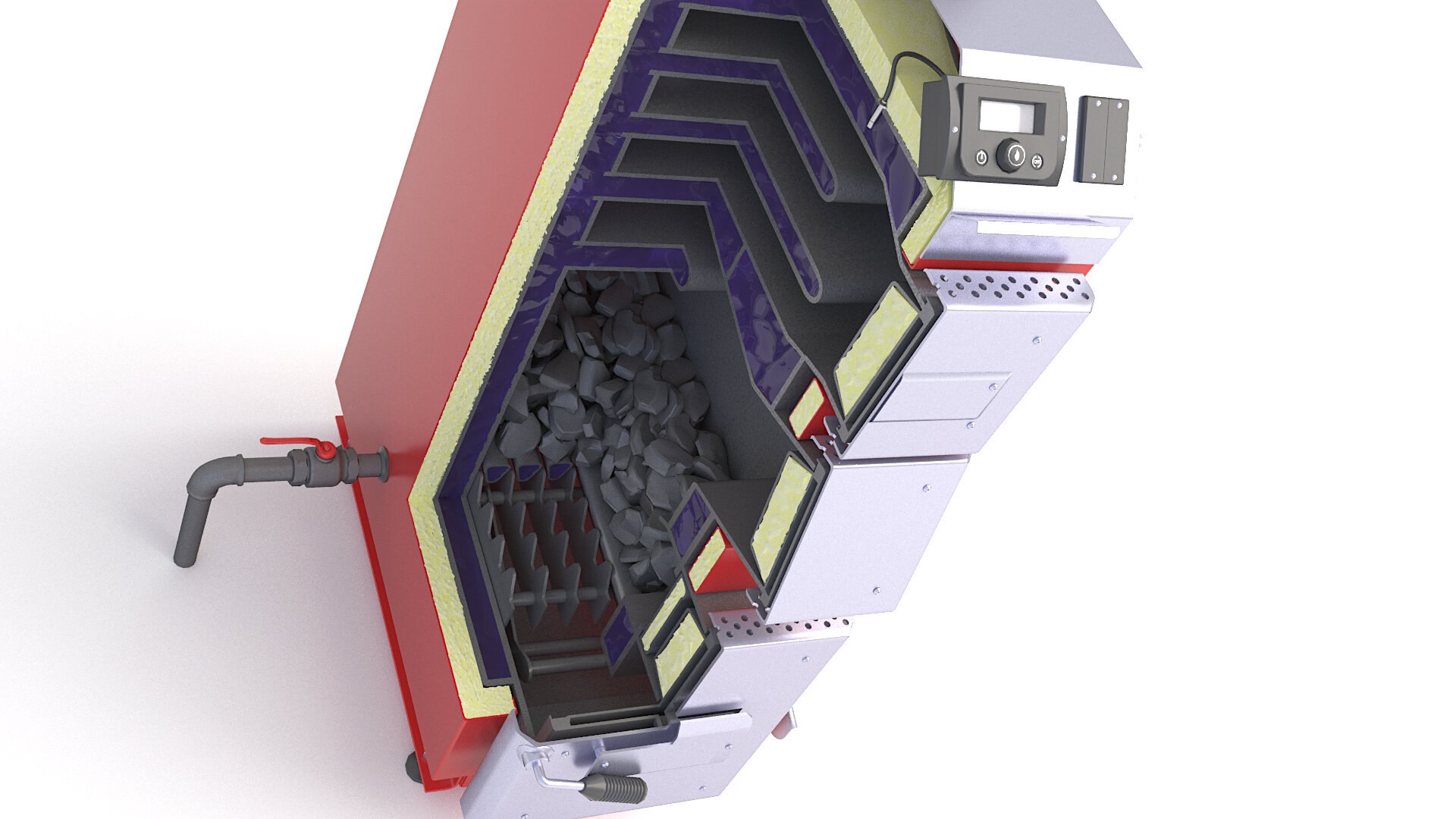 3D model boiler furnace oil - TurboSquid 1529364