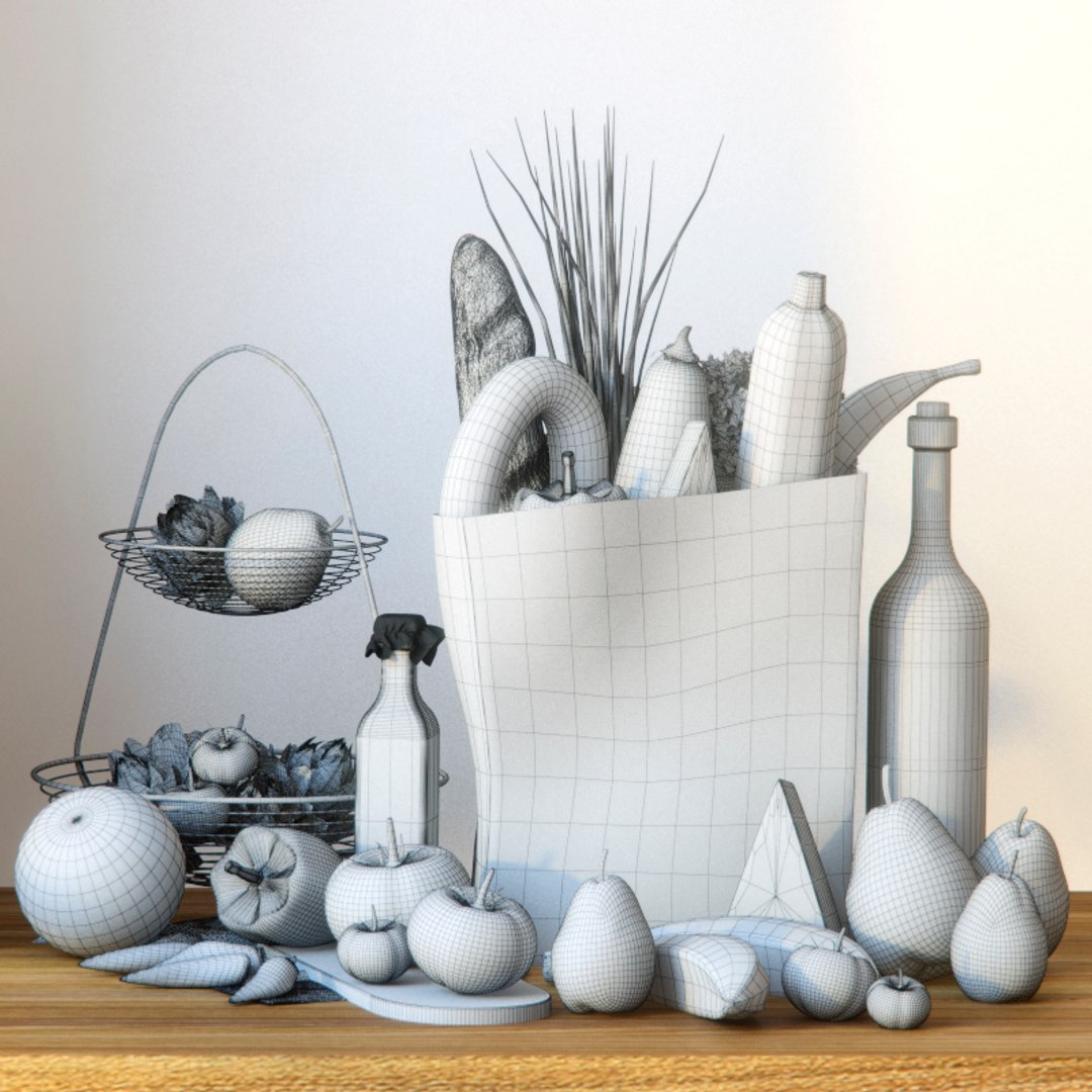 3D model food - TurboSquid 1194530