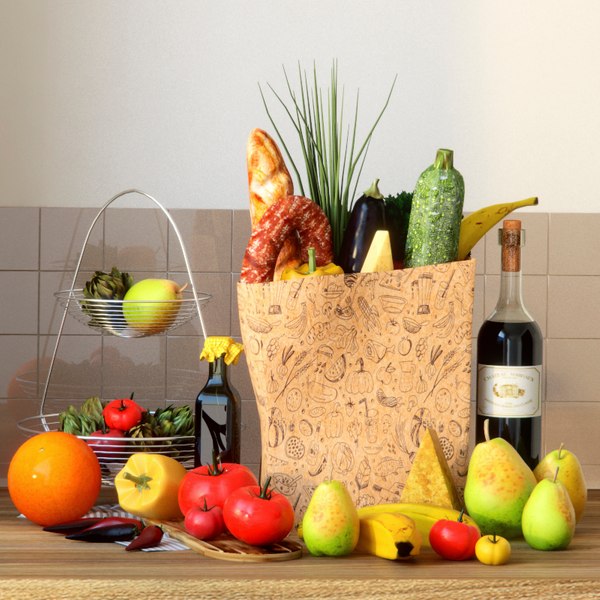 3D model food - TurboSquid 1194530