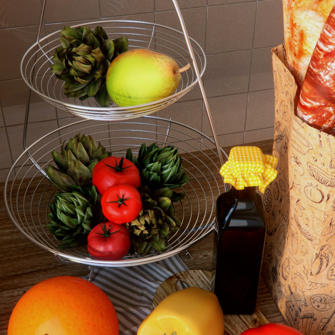 3D model food - TurboSquid 1194530