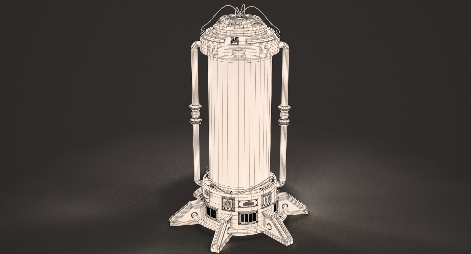 3D Sci Fi Cryopod - TurboSquid 1256660