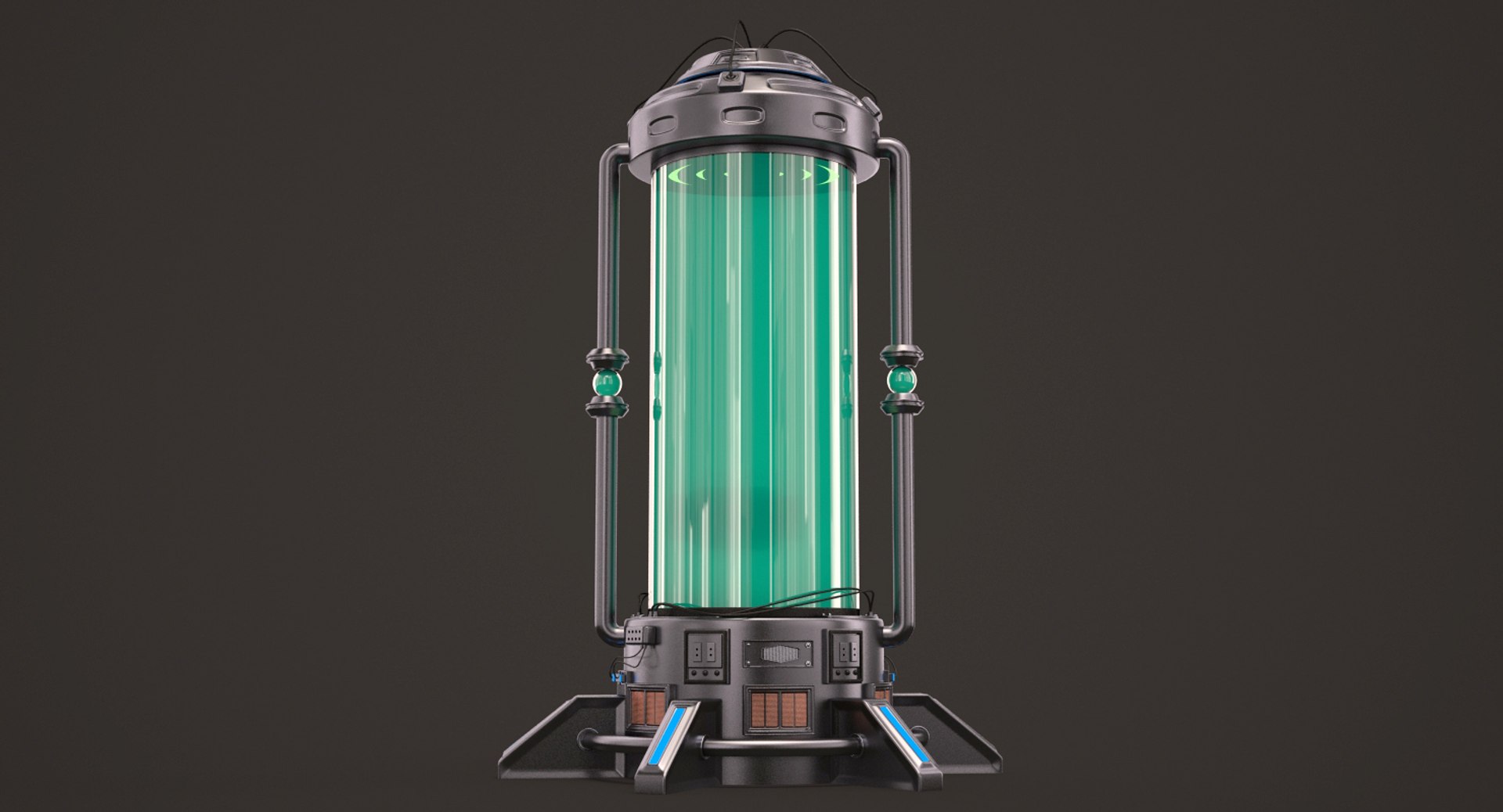 3D Sci Fi Cryopod - TurboSquid 1256660