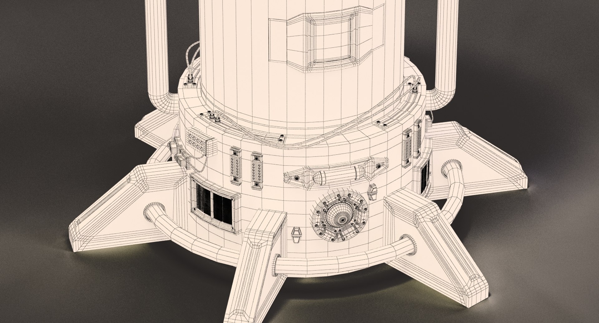 3D Sci Fi Cryopod - TurboSquid 1256660