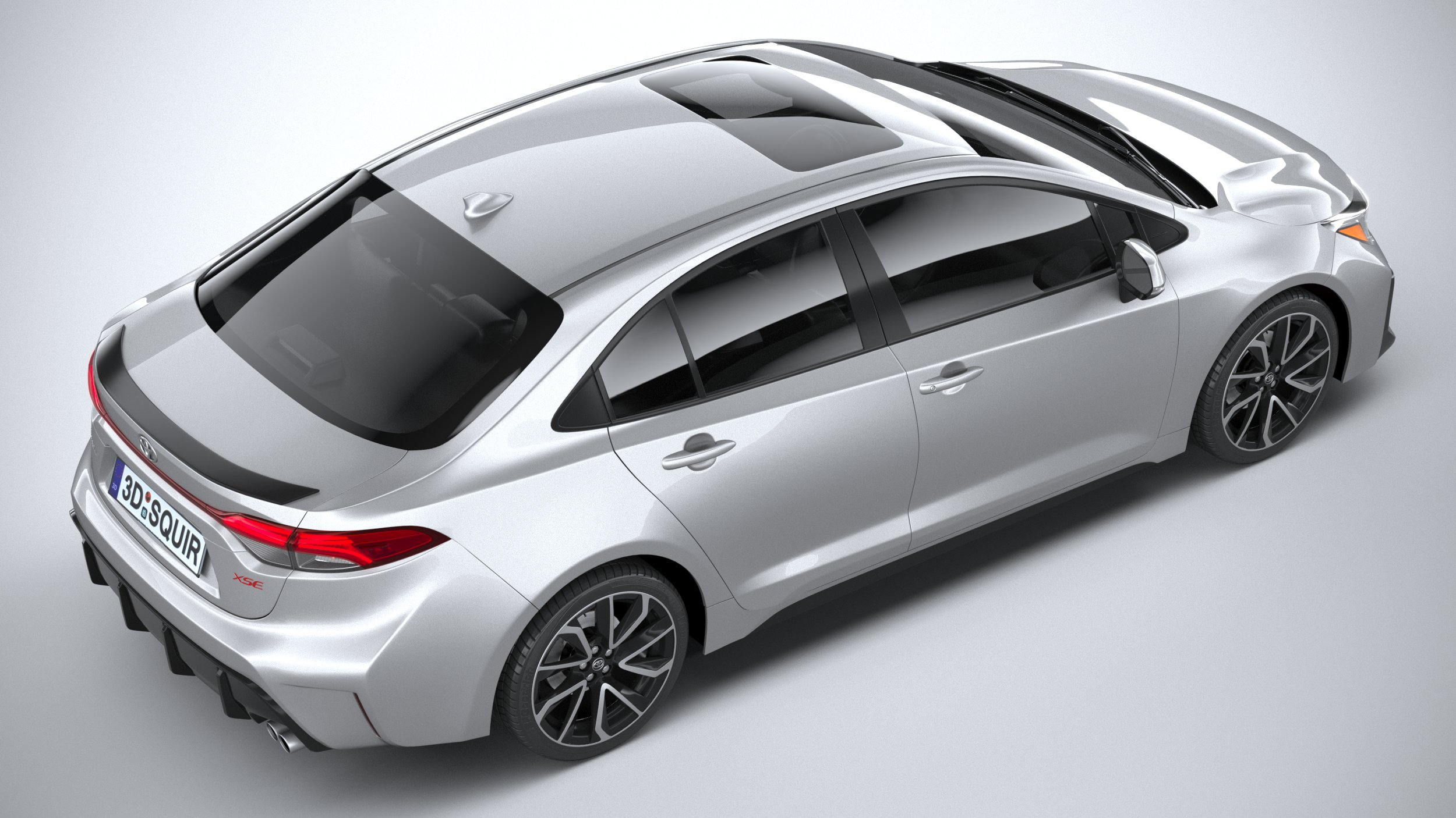 Toyota Corolla Limousine HSE 2023 3D-Modell - TurboSquid 2025933