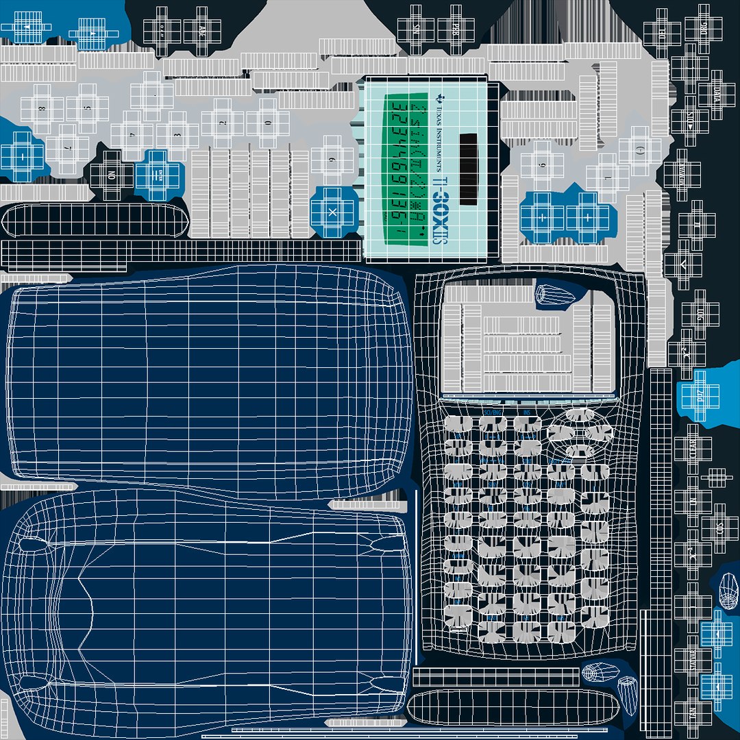 3D Calculators Collection model - TurboSquid 2164997