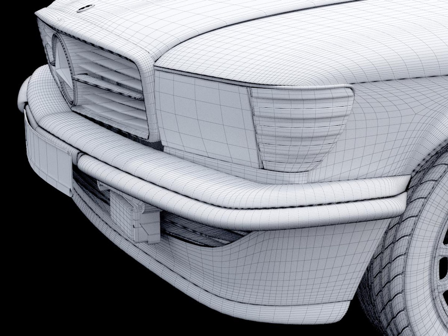 Mercedes Sl 3d Max