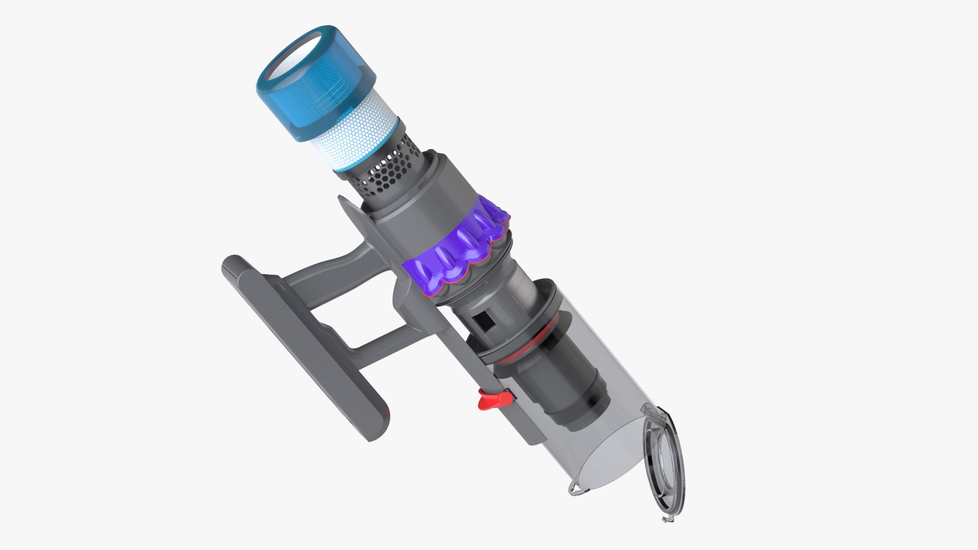 3D Model Laser Detect Vacuum Cleaner - TurboSquid 2023233