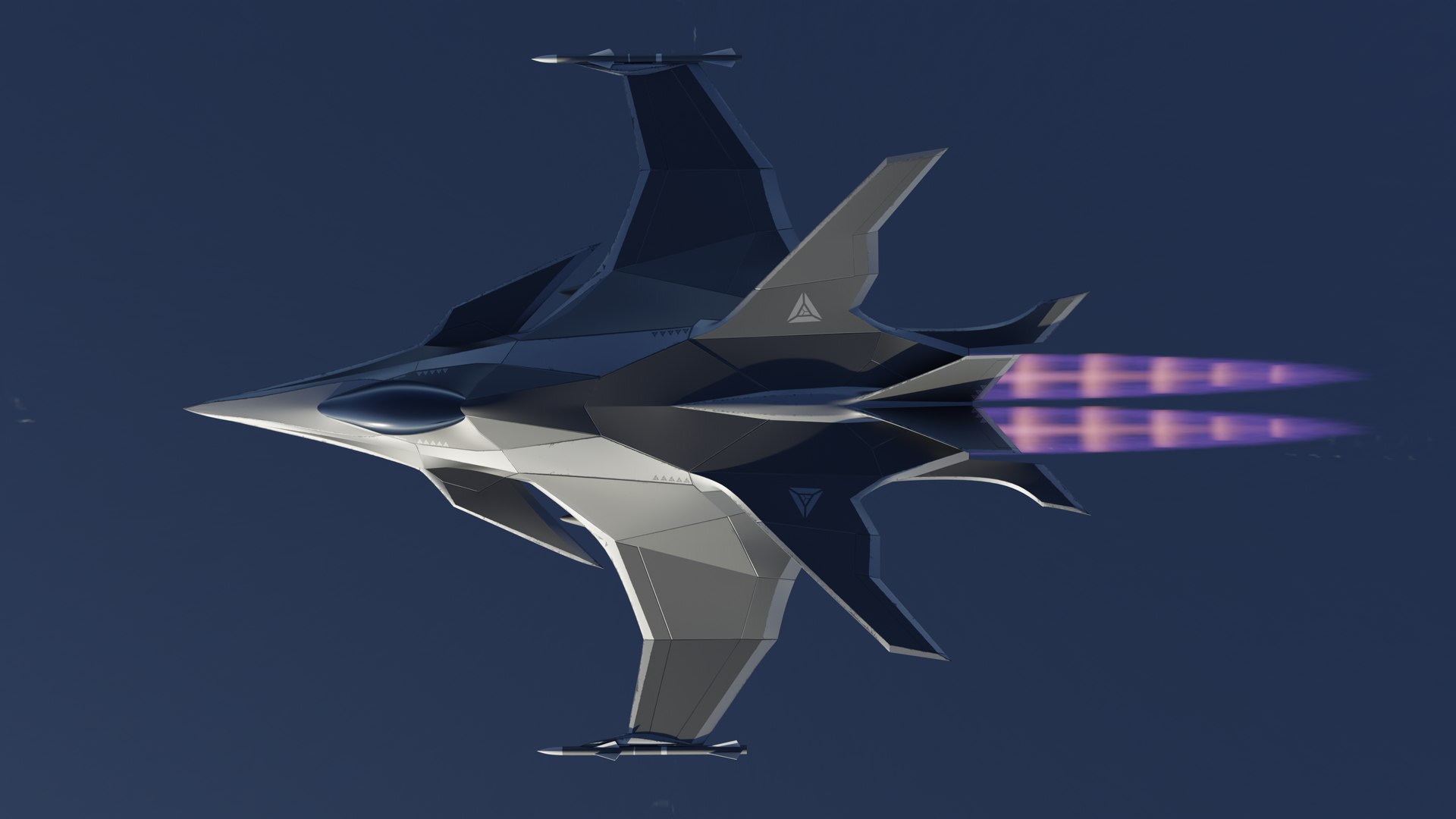 Sci Fi Fighter Aircraft 3D Model - TurboSquid 2047709