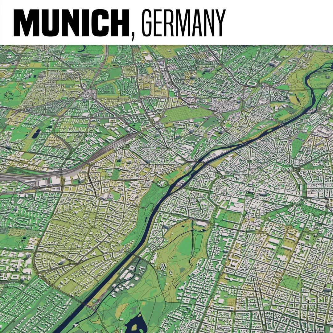 Munich Germany 3D Model - TurboSquid 1433384