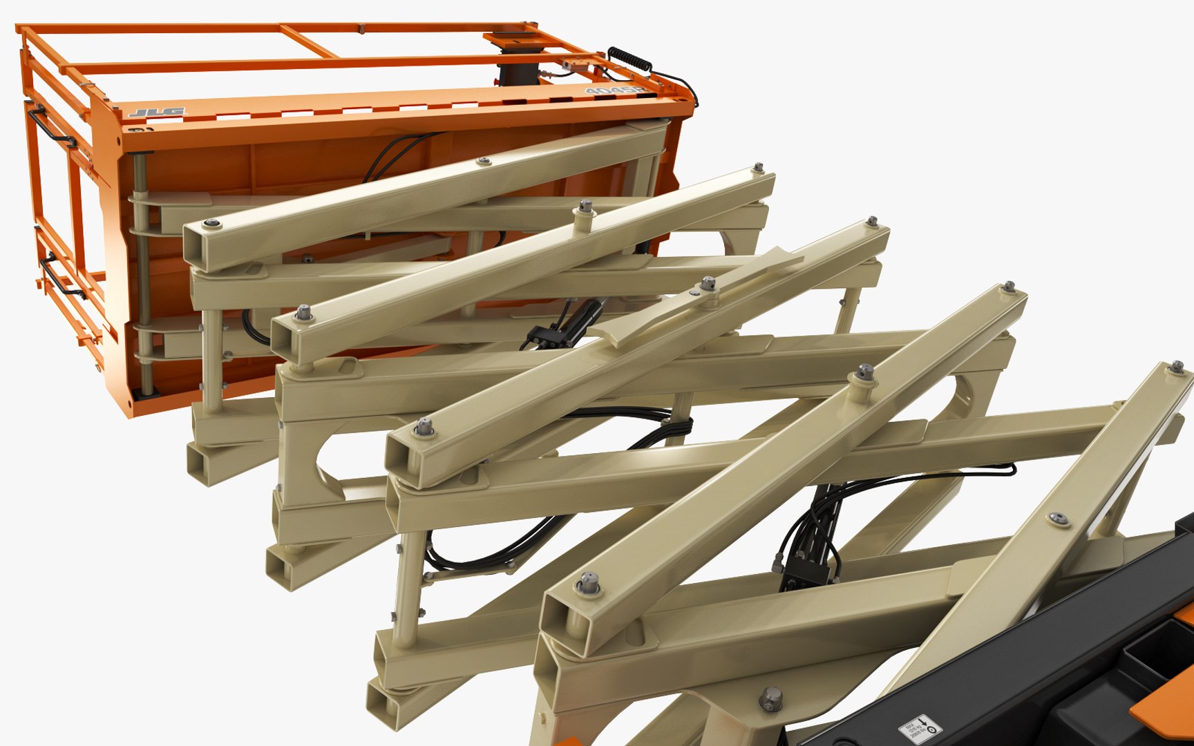 3D scissor lift jlg 4045r model - TurboSquid 1373160
