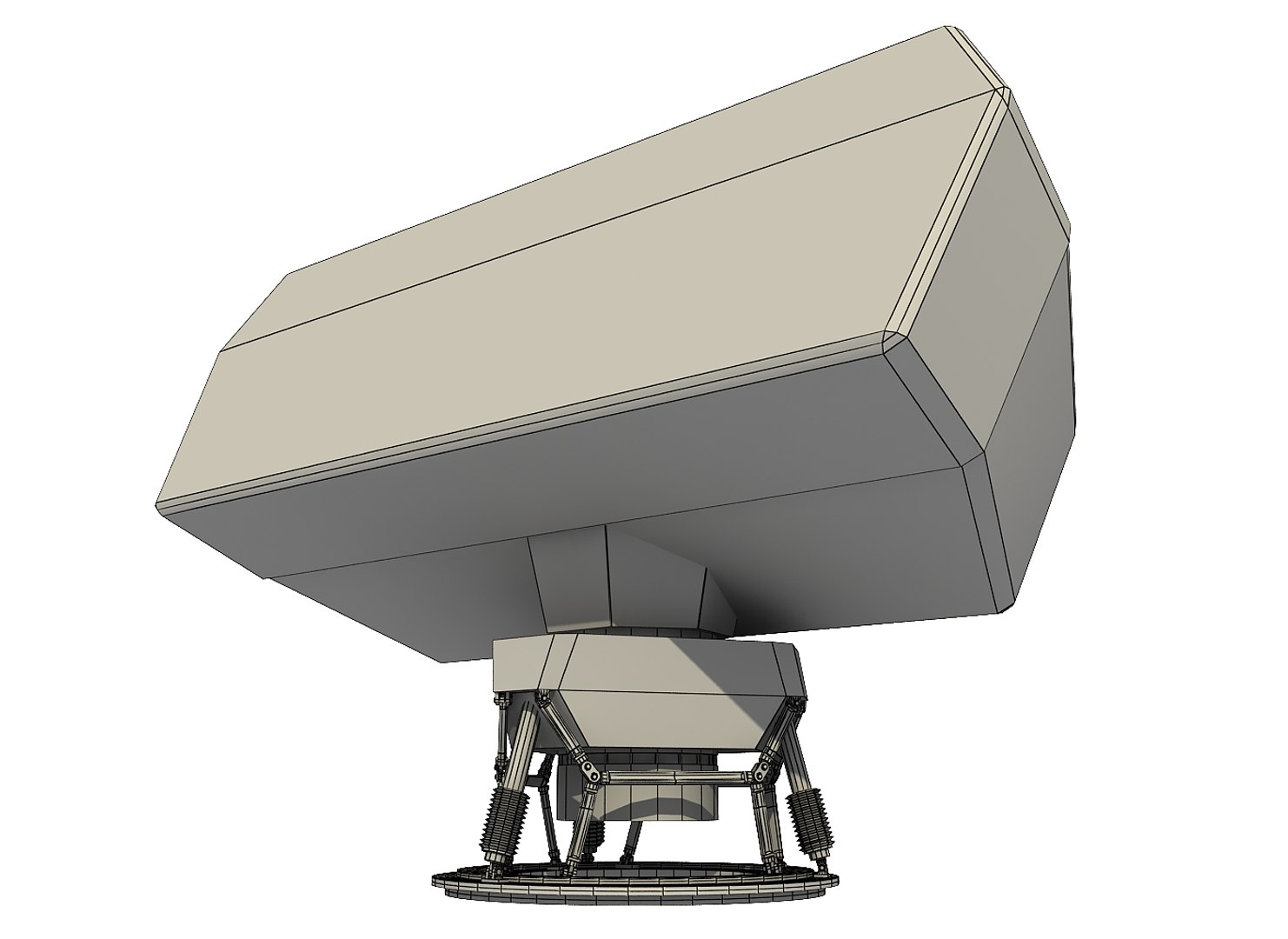 Smart Air Radar 3D Model - TurboSquid 1359310