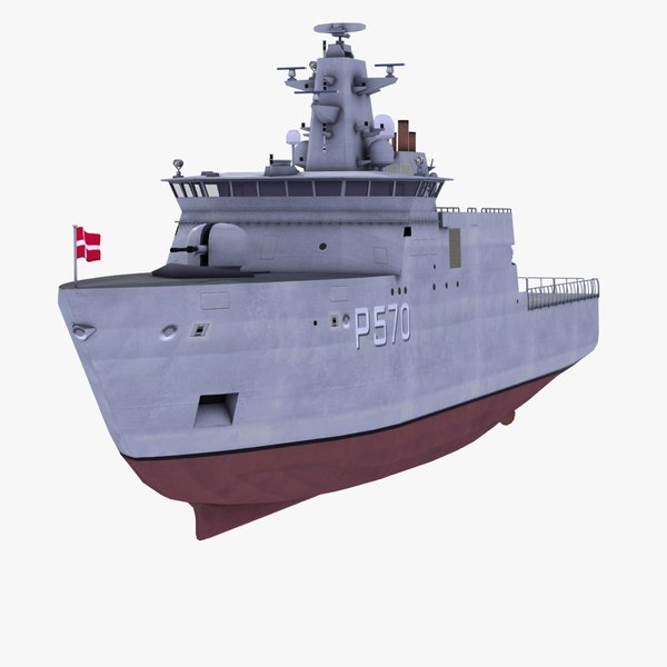 hdms knud rasmussen 3d model