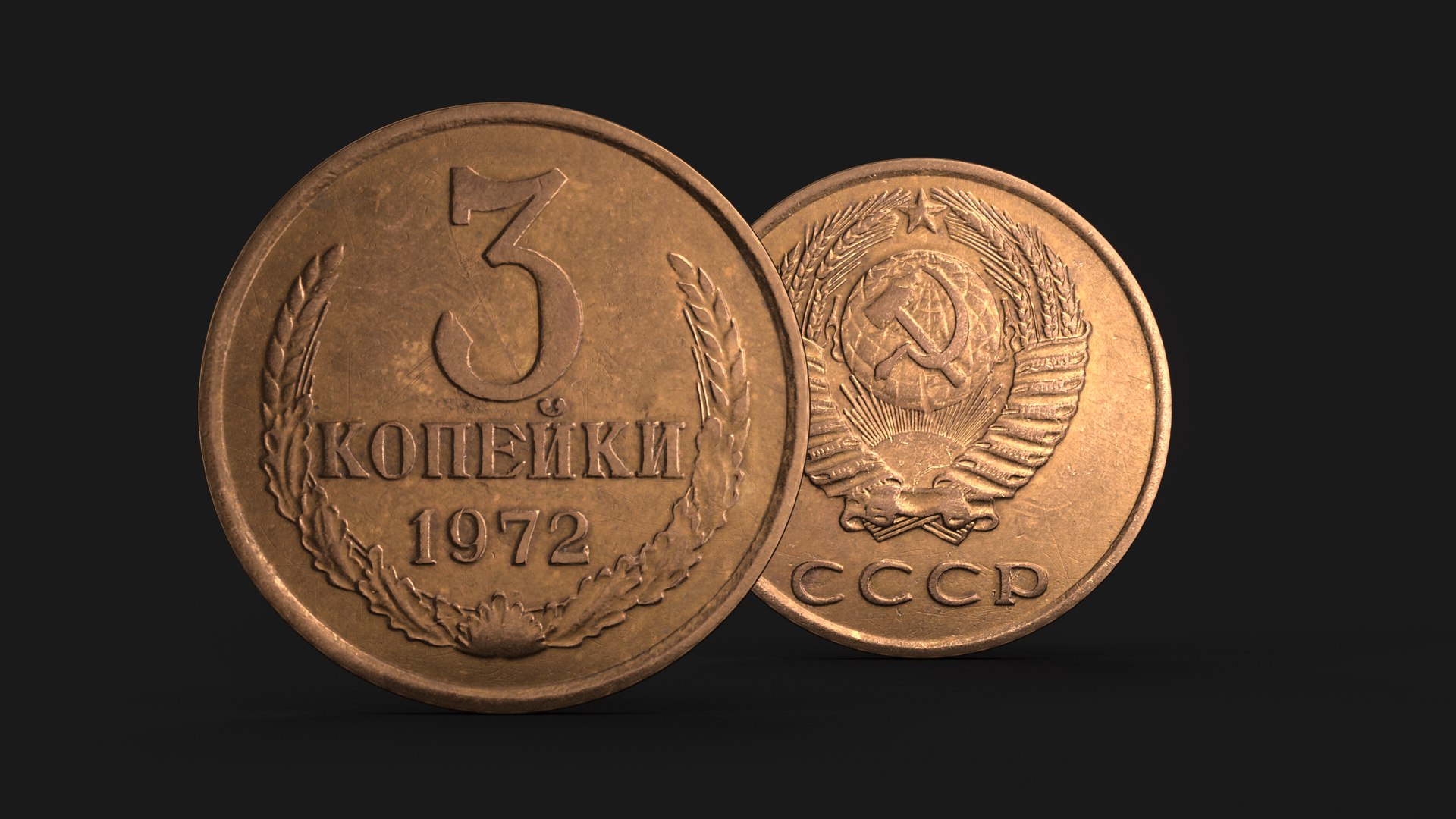 3D Realistic Soviet Ussr 3 Model - TurboSquid 1568178