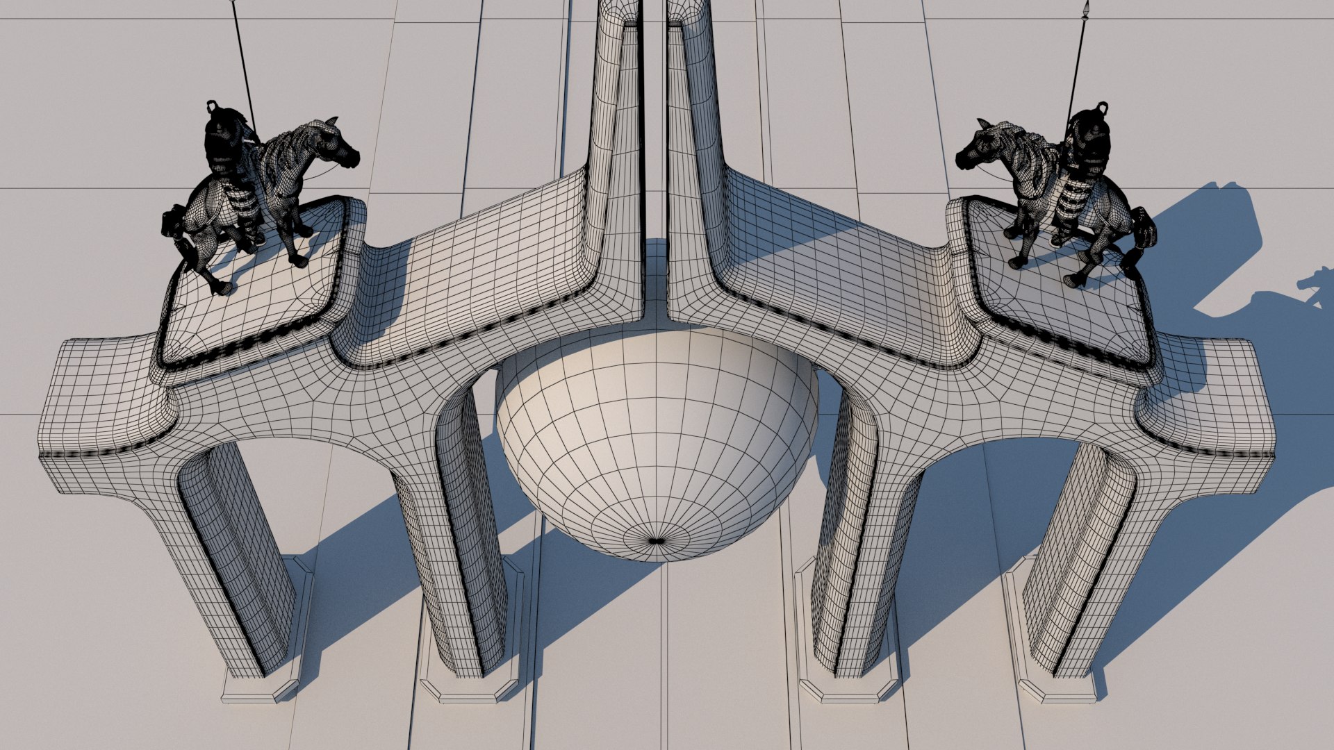 Arch Modern Memorial Design 3D Model - TurboSquid 1728106